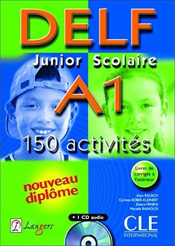 Delf A1 Activities Book + CD Junior by Richard Lescure Emmanuelle Gadet Pauline Vey - BookPine